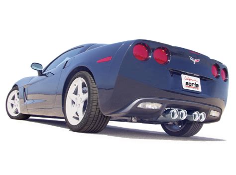 Borla Atak Exhaust System With X Pipe For 2005 2008 C6 Corvette 140453