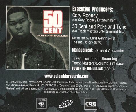 50 Cent Power Of The Dollar Original Album Cover Hiphop N More