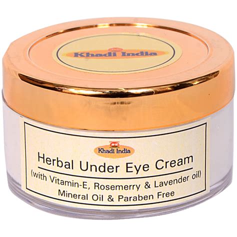 Buy Khadi India Herbal Under Eye Cream Paraben Free Online At Best