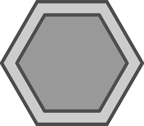 Hexagon Line Filled Greyscale Icon Design 43643225 Vector Art At Vecteezy