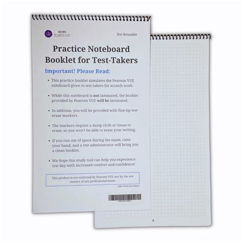 Test Day Practice Notepad To Test Prep For Mcat Gmat Ncees And Other