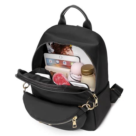 Badu Bg Дамска раница Две в едно чанта през рамо Нова ученическа чанта за тийнейджърки