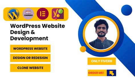 Design Redesign Build Rebuild Clone Edit Revamp Wordpress Website By Danish Expt Fiverr
