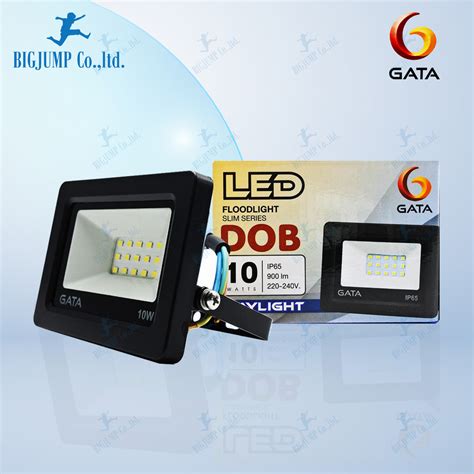 Led Floodlight New Slim Series Gata ไฟสปอร์ตไลท์ ไฟฟลัดไลท์ แอลอีดี