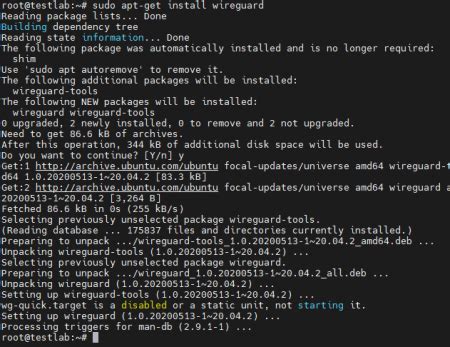 How To Install WireGuard VPN Client On Ubuntu Linux Serverspace