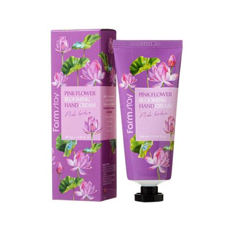 Крем для рук FarmStay Pink Flower Blooming Hand Cream Pink Lotus ...