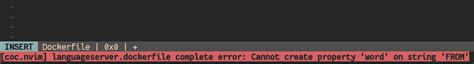 Latest Release Break Support Of Dockerfile Lsp Issue 169 Neoclide