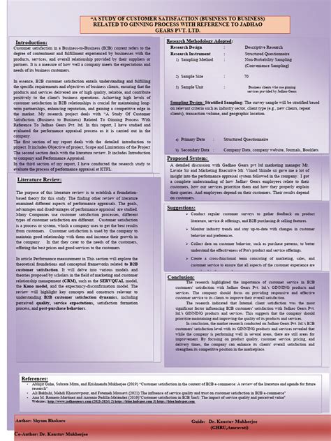 Copy Right Format Shyam Pdf Customer Satisfaction Performance
