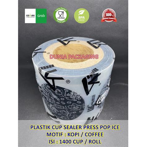 Jual Plastik Lid Cup Sealer Kopi Segel Plastik Coffee Lid Sealer LK Cup Tutup