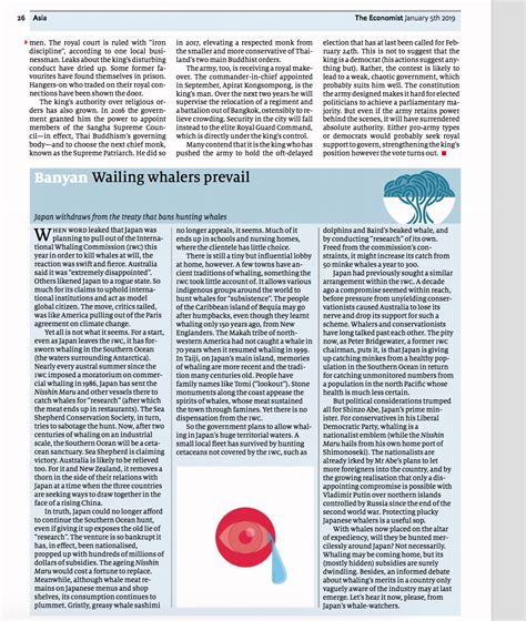 The Economist Color Publication Design