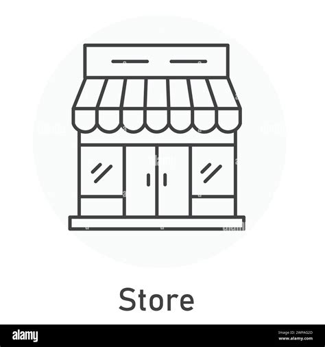 Store Vector Illustration Icon Design Stock Vector Image And Art Alamy