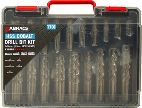 ABRACS HSS Co Cobalt M Drill Set Metric