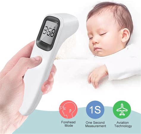 Medische Digitale Infrarood Voorhoofd Lichaams Koorts Thermometer