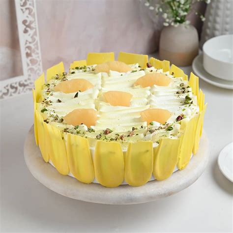 Buy Pista Pineapple White Cream Cake Online Order Now