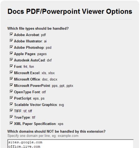 Docs PDF PowerPoint Viewer By Google