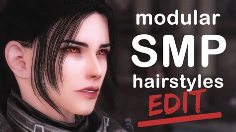 Chooeys Modular Smp Hairstyles Edit 髪・顔・体 Skyrim Special Edition Mod