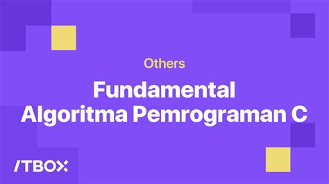 Fundamental Algoritma Pemrograman C Itbox