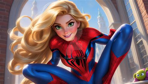 Spider Rapunzel By Thealphega On Deviantart