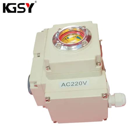 220v Motorized Modulating Actuator For 90 Degree Rotary Valve Featuring Electric Motorization