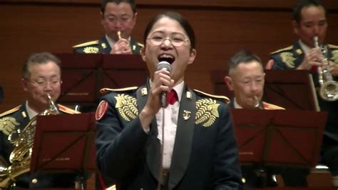 H30 12 23 陸上自衛隊東北方面音楽隊ｺﾝｻｰﾄ希望の歌 3等陸曹 藤獄奈央 3等陸曹 大塚友晴 2等陸曹 桜田文之 YouTube