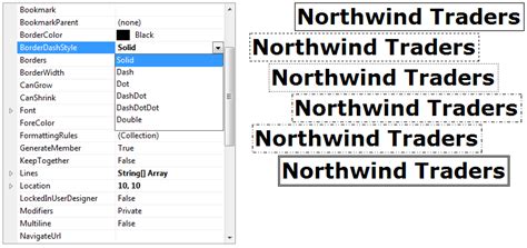 Improved Border Support For All Report Controls Coming In V Vol