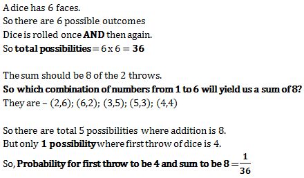 Probability Quantitative Aptitude MCQ Questions