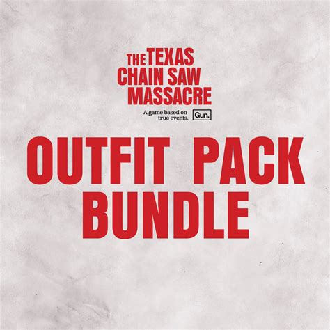 The Texas Chain Saw Massacre Outfit Pack Bundle Xbox One Comprar