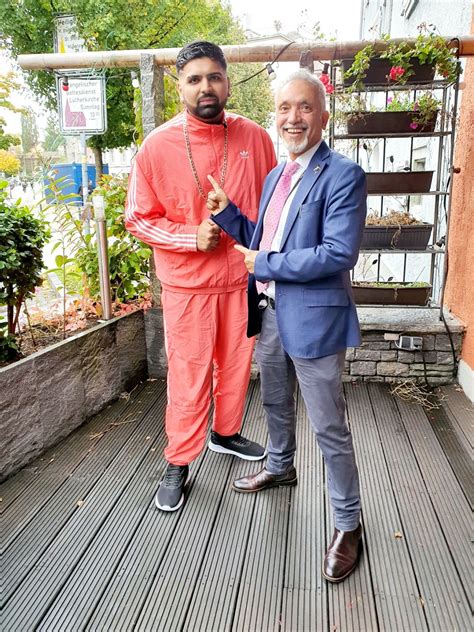 Anis Khan On Linkedin With German Rapper Mr Shahri