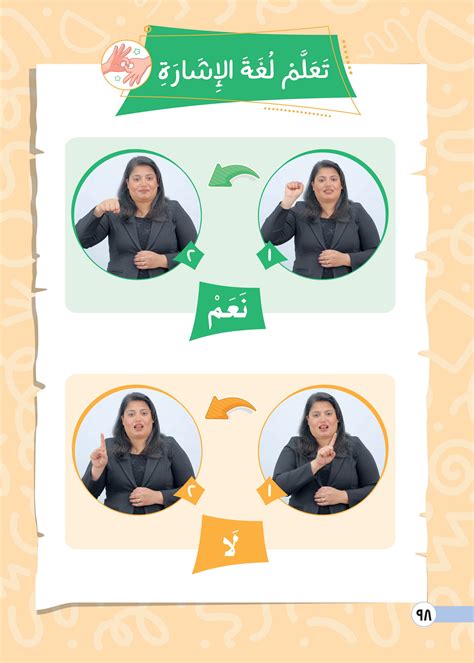 تعلم لغة الإشارة القيم واحترام الآخر ثاني ابتدائي المنهج المصري