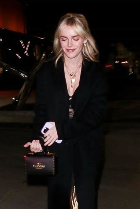 Kiernan Shipka At Leonardo Dicaprios Holiday Party In West Hollywood