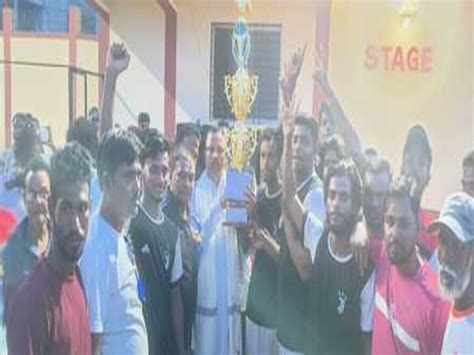 One Day Football Tournament Organized At Bharat Bhawan Mini Football