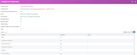 Troubleshooting Registration