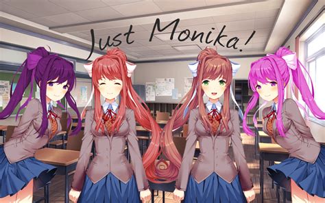 Doki Doki Literature Club But Its Just Monika Literally Rddlc