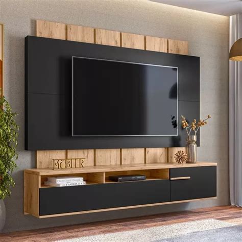 Painel Home Theater Suspenso 1 8 Tv Até 60 Pol Leartam Parcelamento