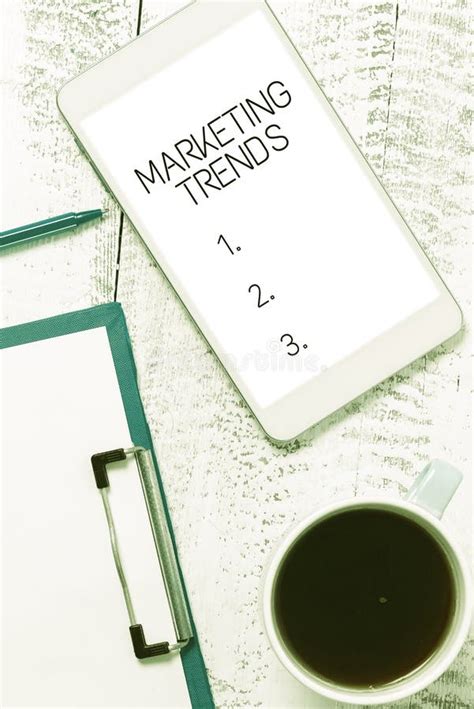 Conceptual Display Marketing Trends Word Written On Special Assignment