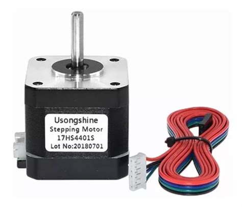 Motor A Pasos Fuente V Nema Para Impresora D Y Cnc Mercadolibre