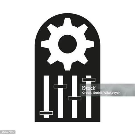 설정 제어판 아이콘입니다 구성 및 사용자 지정 기호입니다 벡터 일러스트 레이 션입니다 주당순이익 10 개선에 대한 스톡 벡터 아트 및 기타 이미지 Istock