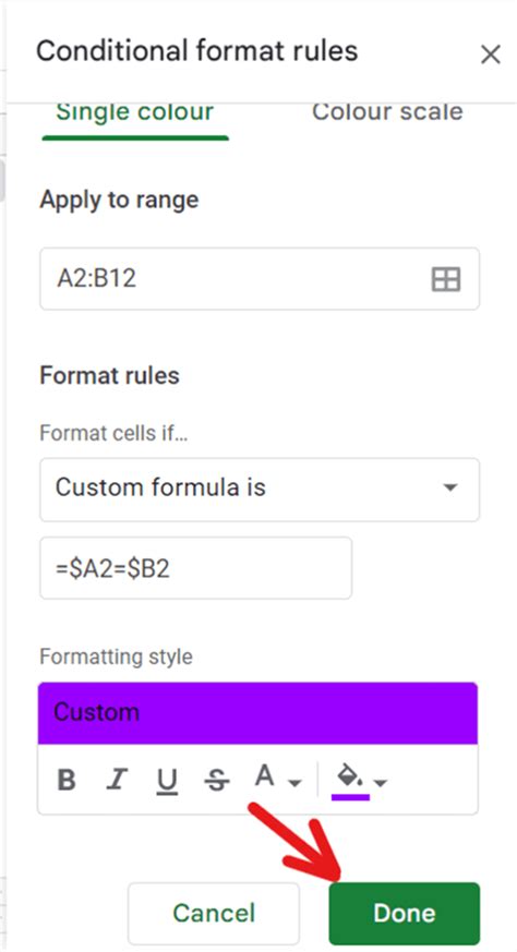 How To Compare Two Columns In Google Sheets Finding Differences And Matches Software Accountant