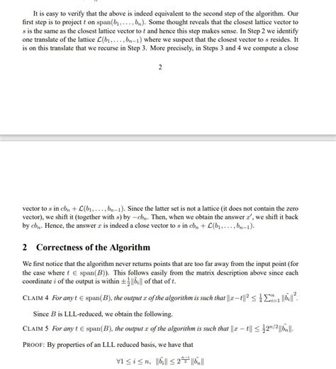随笔24 Lecture 3 Cvp Algorithm 哔哩哔哩