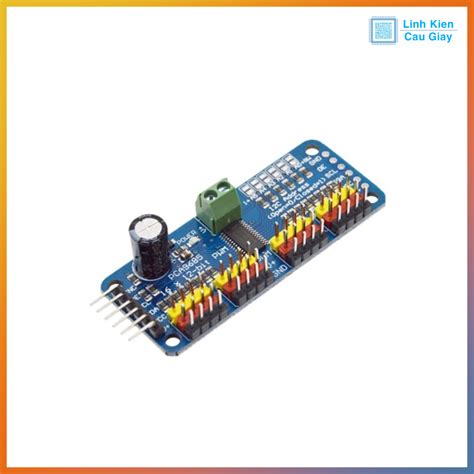 module Điều khiển servo pwm 16 kênh i2c pca9685 linh kiện cầu giấy