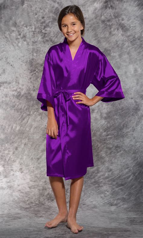 Bridal Satin Robes Bridal Rhinestone Robes Flower Girl Robes