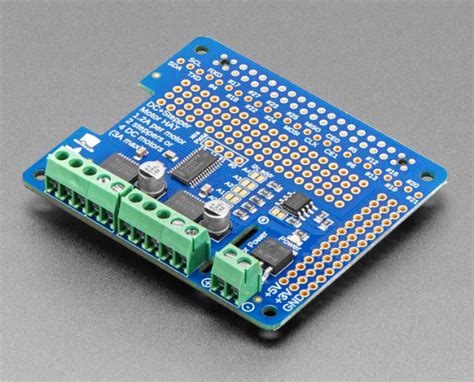 dc and stepper motor hat for raspberry pi mini kit 2348