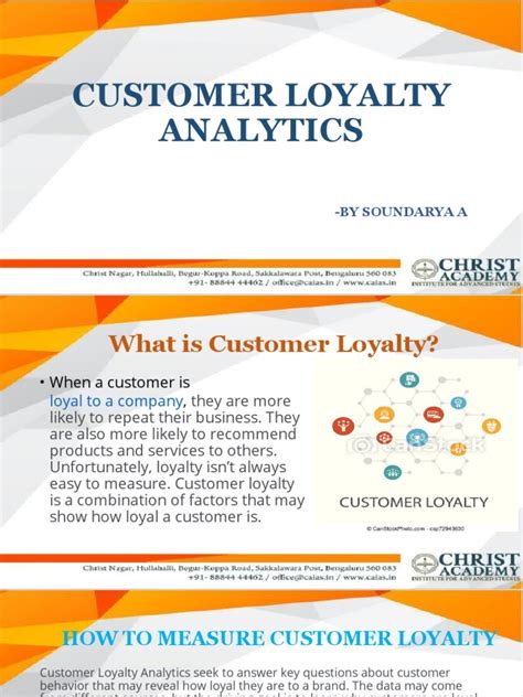 Customer Loyalty Analytics Pdf Analytics Market Segmentation