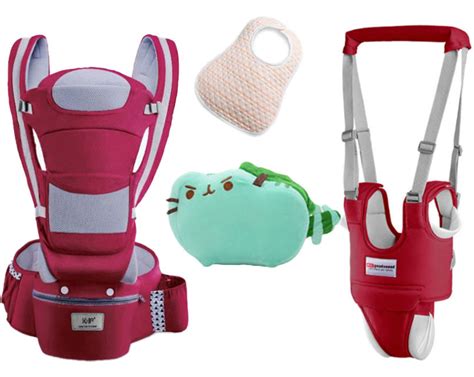 Хипсит Baby Carrier эрго-рюкзак кенгуру переноска 6 в 1 игрушка Пушин ...