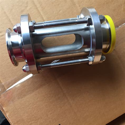 Stainless Steel Sanitary High Pressure Borosilicate Clamp Sight