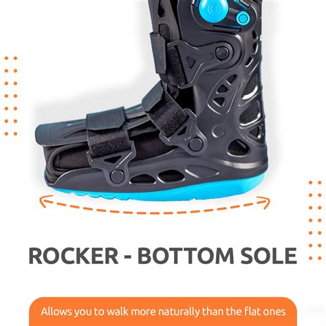 Pneumatic Walker Boot Double Valve Long Vissco Next