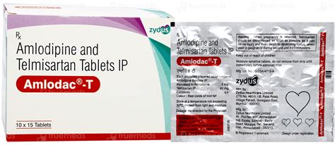 Amlodac T 405 Mg Tablet 15 Uses Side Effects Dosage Price Truemeds