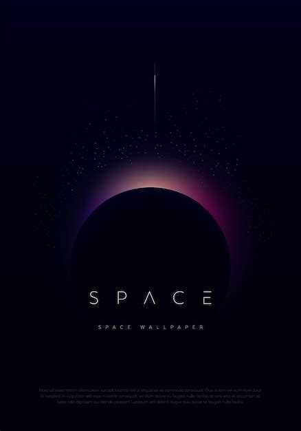 Premium Vector Space Vector Illustration