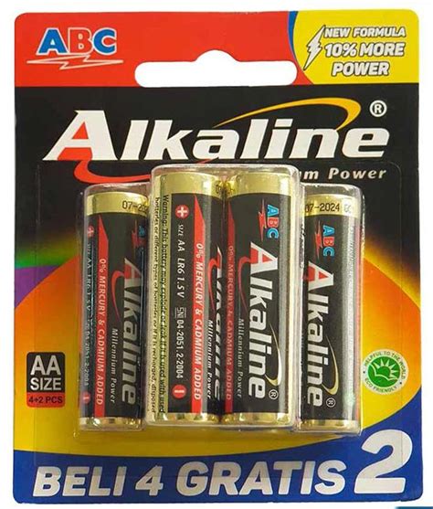 Baterai Abc Alkaline Aa