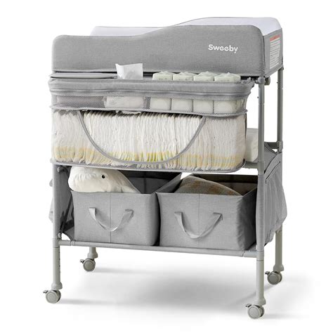 Snapklik Sweeby Portable Baby Changing Table 4 Position Height
